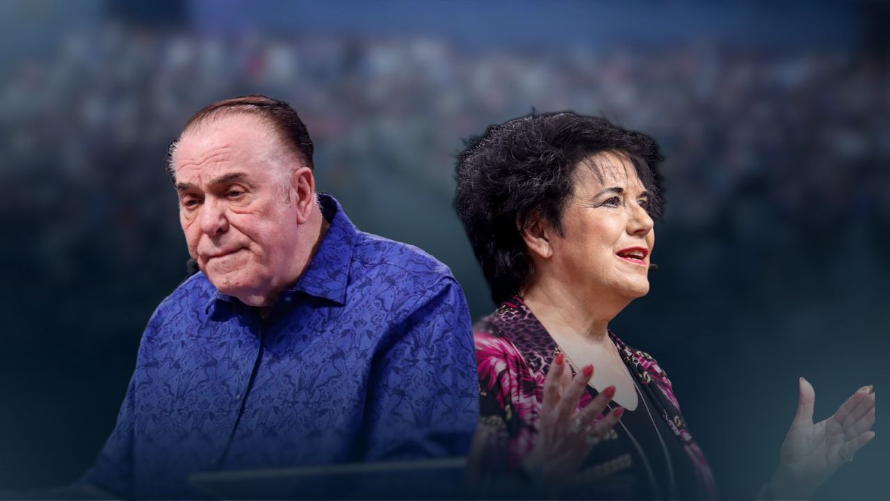 Kenneth W. Hagin e Lynette Hagin foram os ministros do último domingo ...
